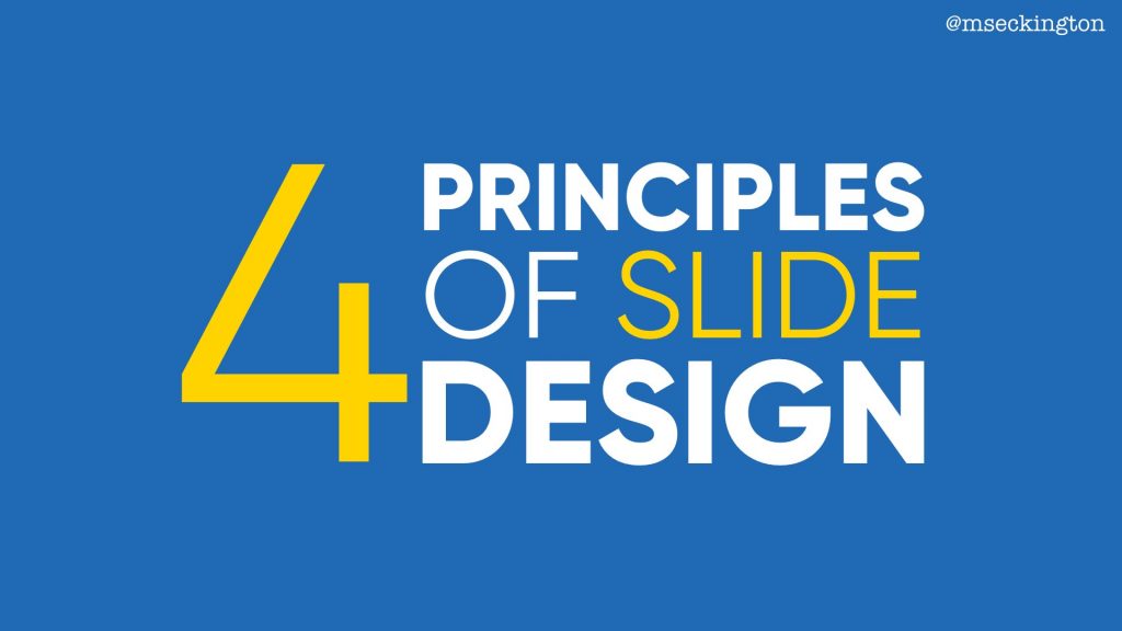 The Art of Slide Design - Miss Geeky