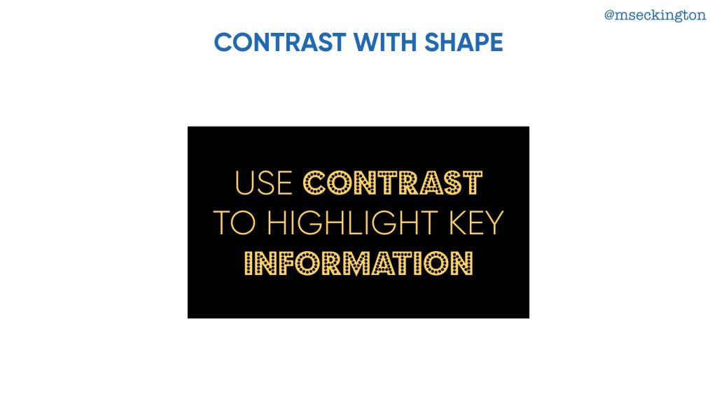 The Art of Slide Design: Make Important Information Stand Out - Miss Geeky