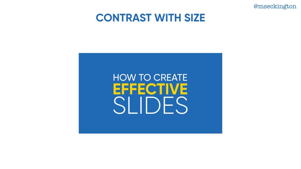 The Art of Slide Design: Make Important Information Stand Out - Miss Geeky