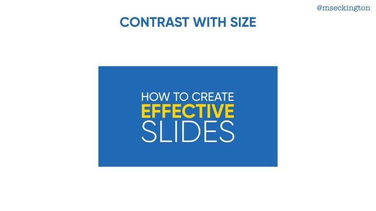 The Art of Slide Design: Make Important Information Stand Out - Miss Geeky